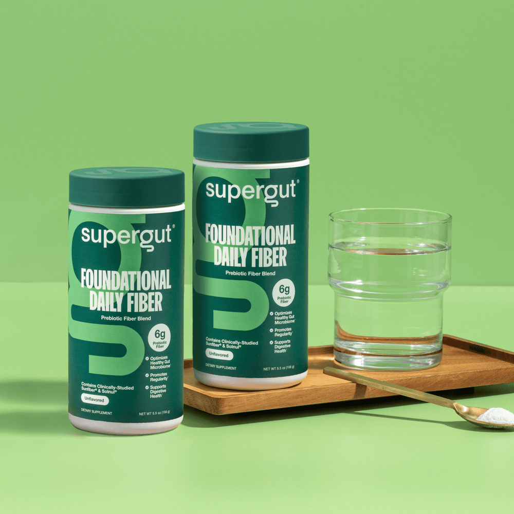 Foundational Daily Fiber | Prebiotic Supplement for Gut Health – Supergut