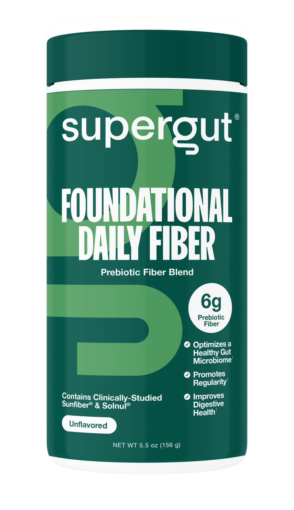 Foundational Daily Fiber | Prebiotic Supplement for Gut Health – Supergut
