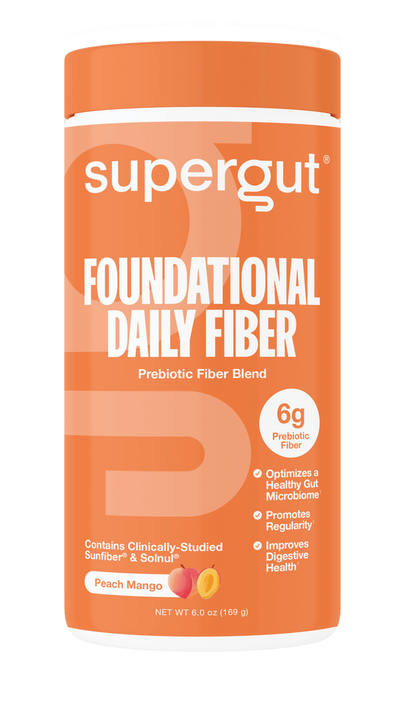 Foundational Daily Fiber | Prebiotic Supplement for Gut Health – Supergut